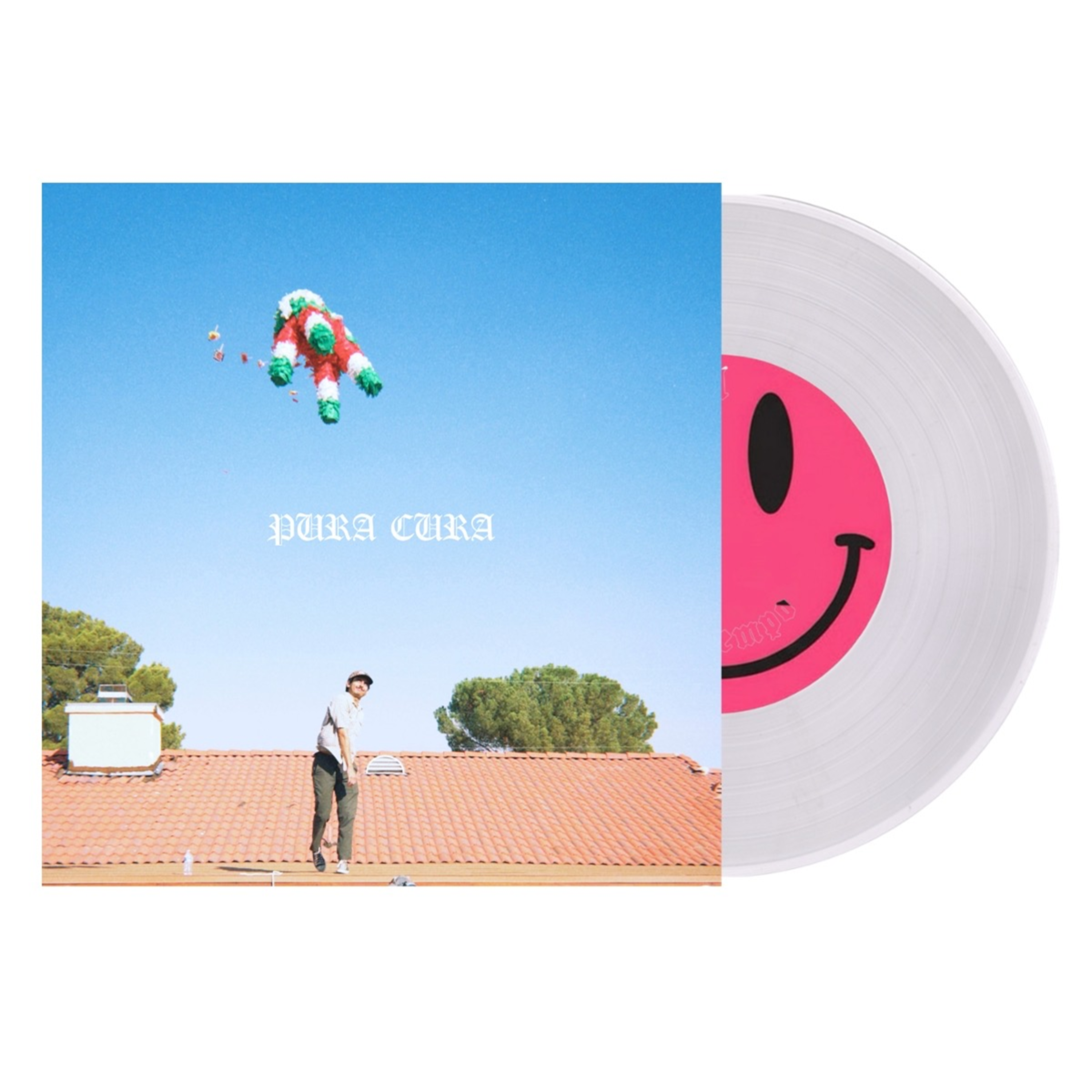 Integra Pink "Pura Cura" Lathe Cut 7" EP 30 x on Clear – Quiet Panic